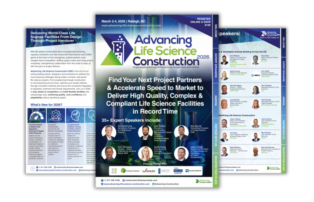 Advancing Life Science Construction 2026