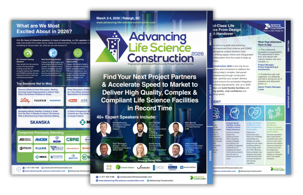 Advancing Life Science Construction 2026